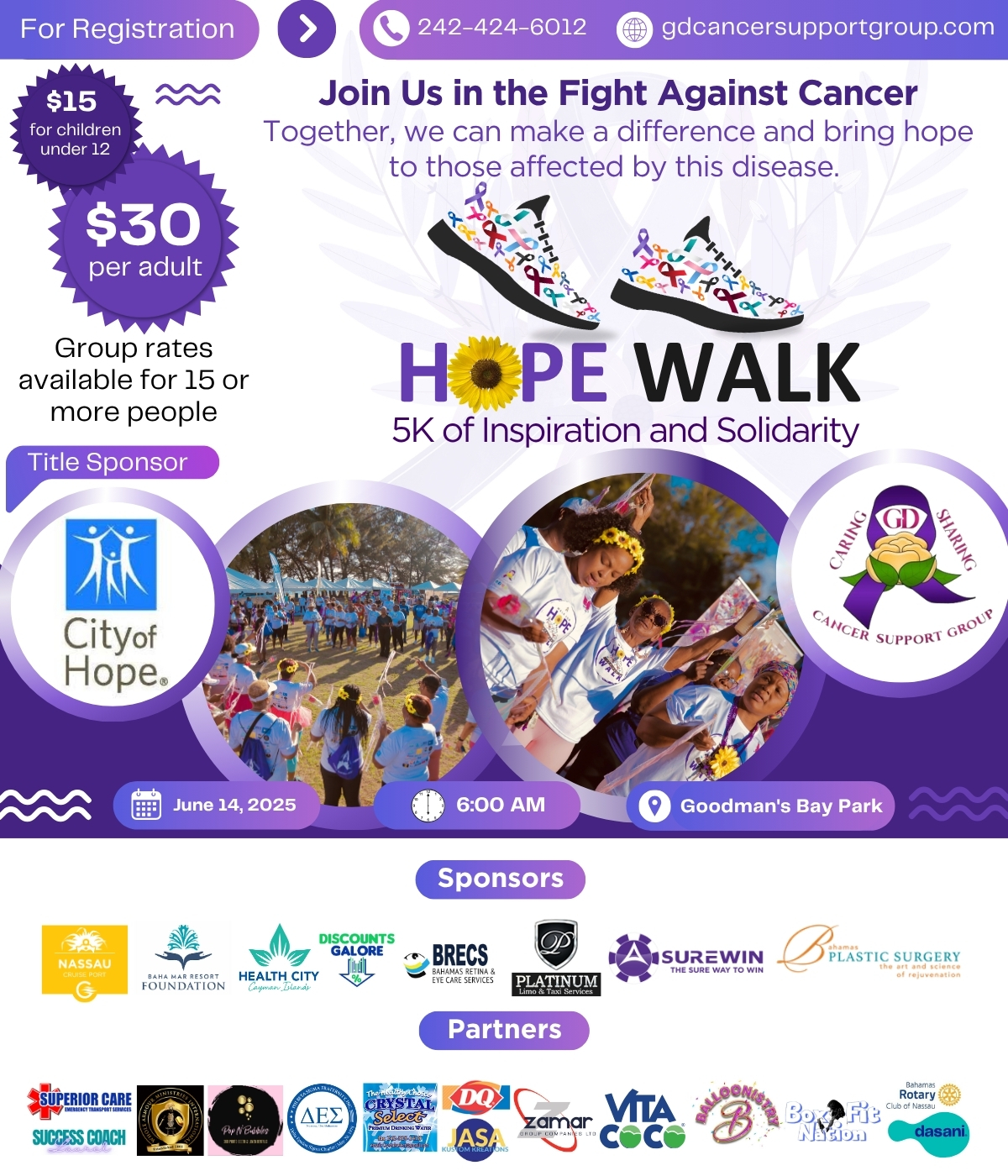 Hope Walk 2026 - Gennie Dean Cancer Support Group
